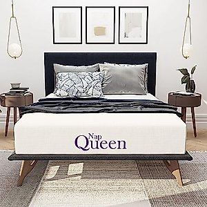 NapQueen 14 Inch Full Size Mattress, Cooling Gel Memory Foam Mattress, Bed in a Box