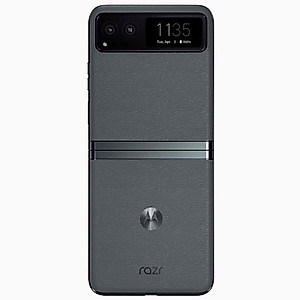 Motorola RAZR 40 5G Dual 256GB 8GB RAM Unlocked (GSM Only | No CDMA - not Compatible with Verizon/Sprint) Global, NGP Wireless Charger Included – Green