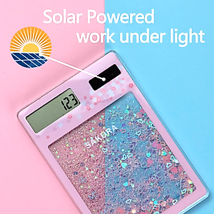 Pink Calculator Small Cute Mini Calculators Classroom Gifts for Girls Pocket Kawaii Calculator Birthday Gift for Kids