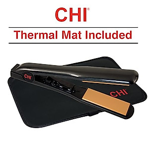 CHI Classic Tourmaline Ceramic Hairstyling Iron 1 1/2" in Onyx Black