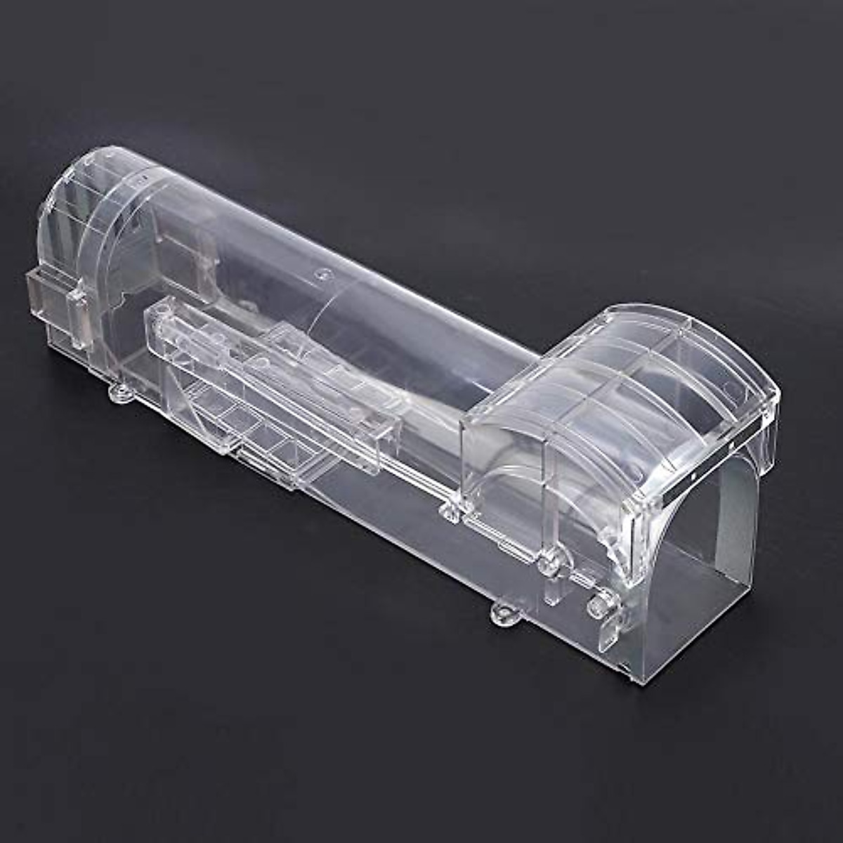 cigemay Rat Trap Cage, Automatic Wear-Resistant Humane Mouse Trap, Transparent Mouse Trap Cage, for Home Restaurant Hotel