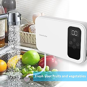 WSTA Portable Ozone Machine Generator,800mg/h Multipurpose Ozone Machine for Air,Water,Food,Home,Office,Hunting (White)