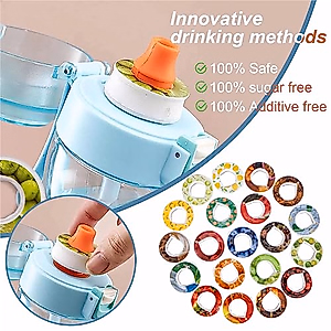 KNFUI Flavour Pods Pack for Air Water Up Bottle, Creative Pod with Fragrance Accessories Bottle Cup Scented Starter Set Cartridge, 0 Sugar Flavours Fruit Taste