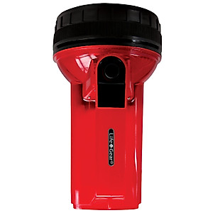 Life Gear - LG114 LED Glow Spotlight with Storage Compartment, Red Red/Red