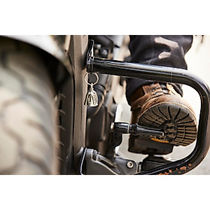 Guardian Bell Kraken Good Luck Bell w/Keyring & Black Velvet Gift Bag | Motorcycle Bell | Lead-Free Pewter | Good Luck Gift to Friends & Family | Bike Bell | Made in USA