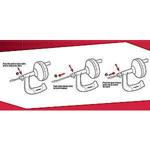 Husky 1/4 in. x 25 ft. Power Drum Auger