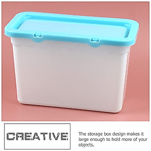 Zerodeko Laundry Pod Container with Lid 6pcs Laundry Pod Box Laundry Canister Clothes Washing Storage Canister Plastic Wrapping Boxes Laundry Container Laundry Beads Case Laundry Holder