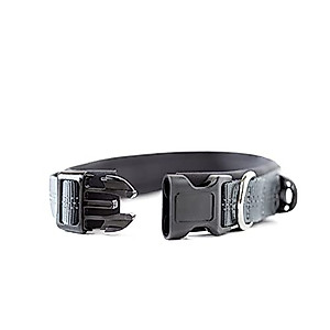 Mighty Paw Neoprene Padded Dog Collar, Reflective Running Dog Collar, Premium Quality Sports Collar, Extra Comfort for Active Dogs