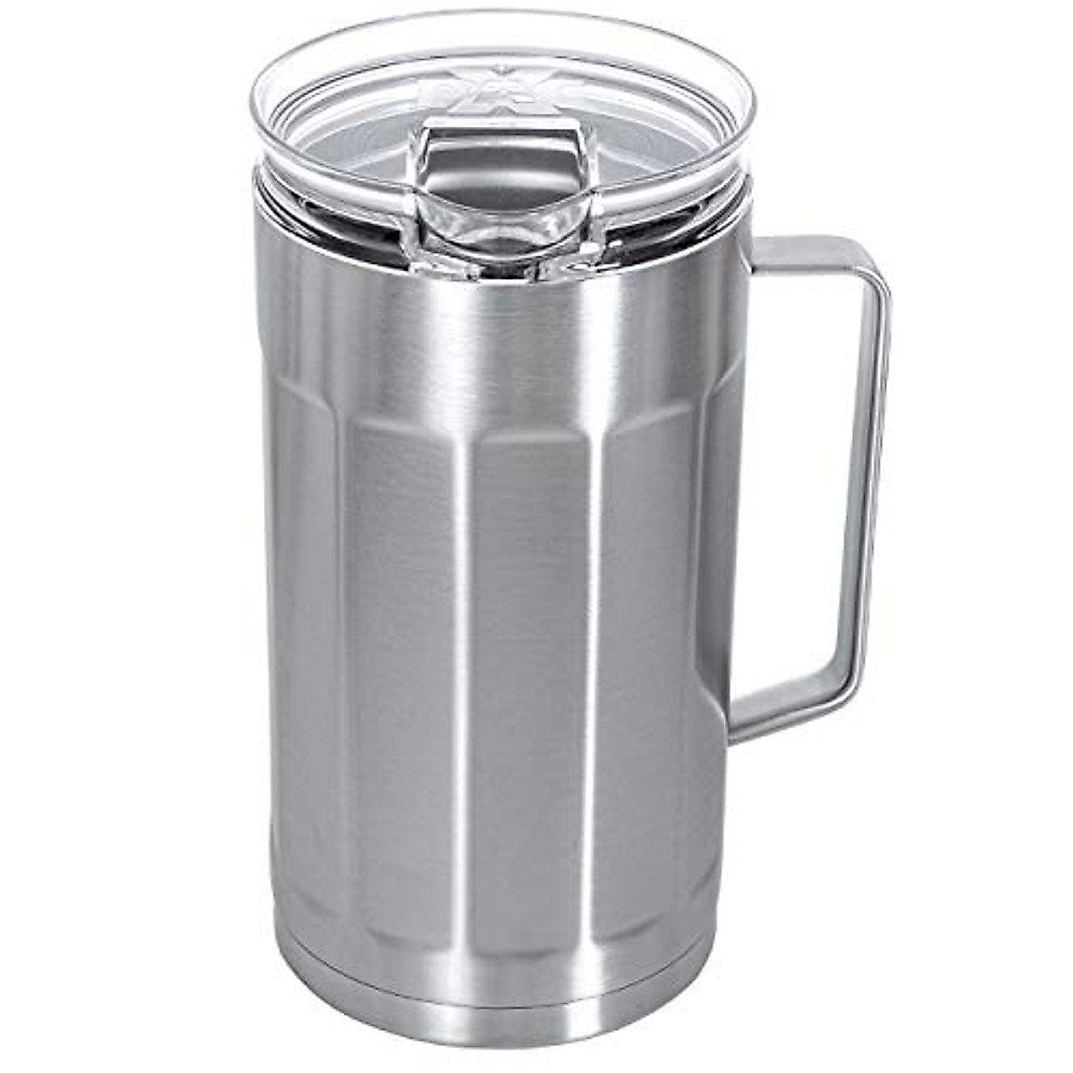 XPAC 84-Ounce Sweat-Free Beverage/Water Pitcher with Lid, Stainless Steel, Vacuum Insulated, Keeps Drinks Cold For Hours