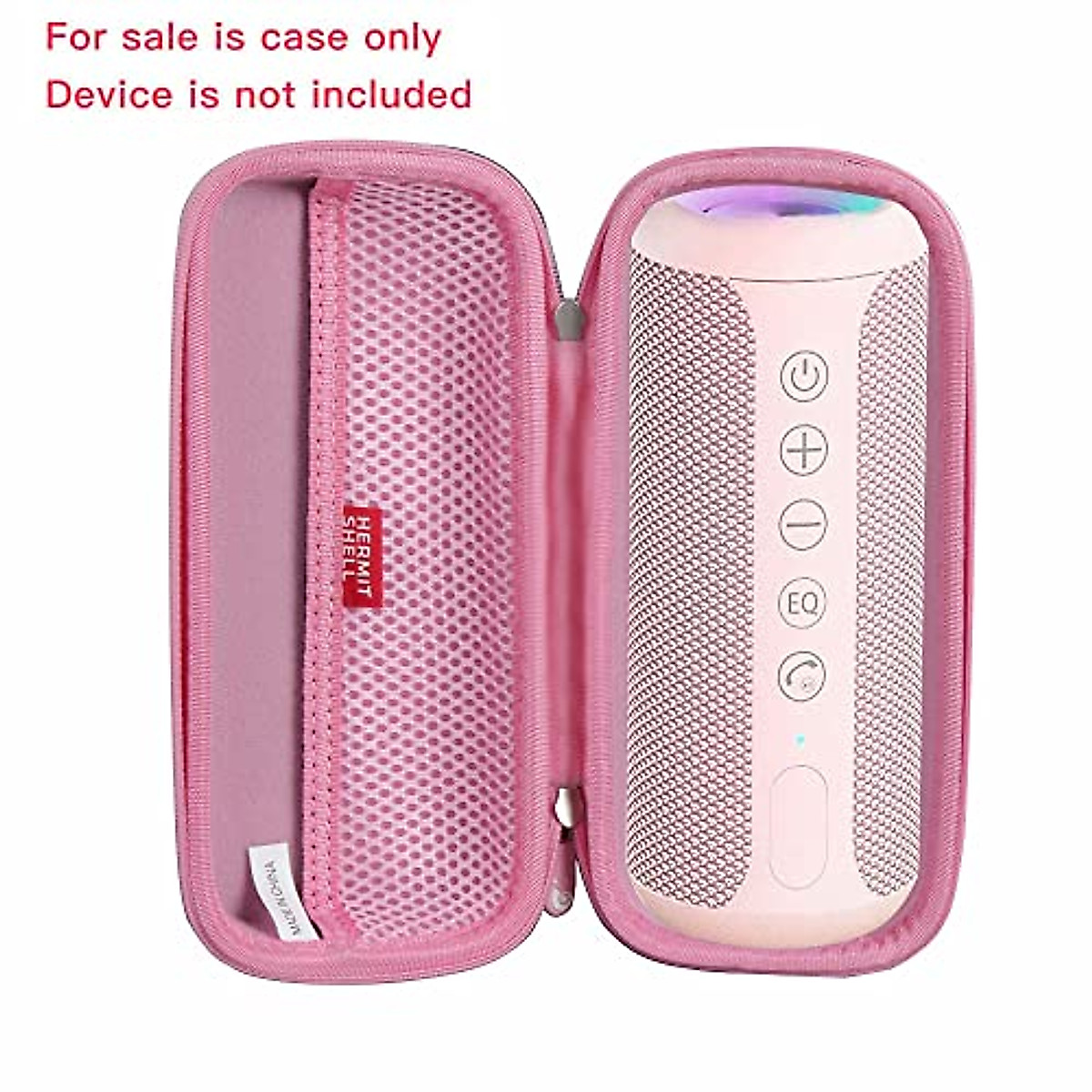 Hermitshell Hard Travel Case for Ortizan Portable Bluetooth Speaker IPX7 Waterproof Wireless Speaker (Pink)