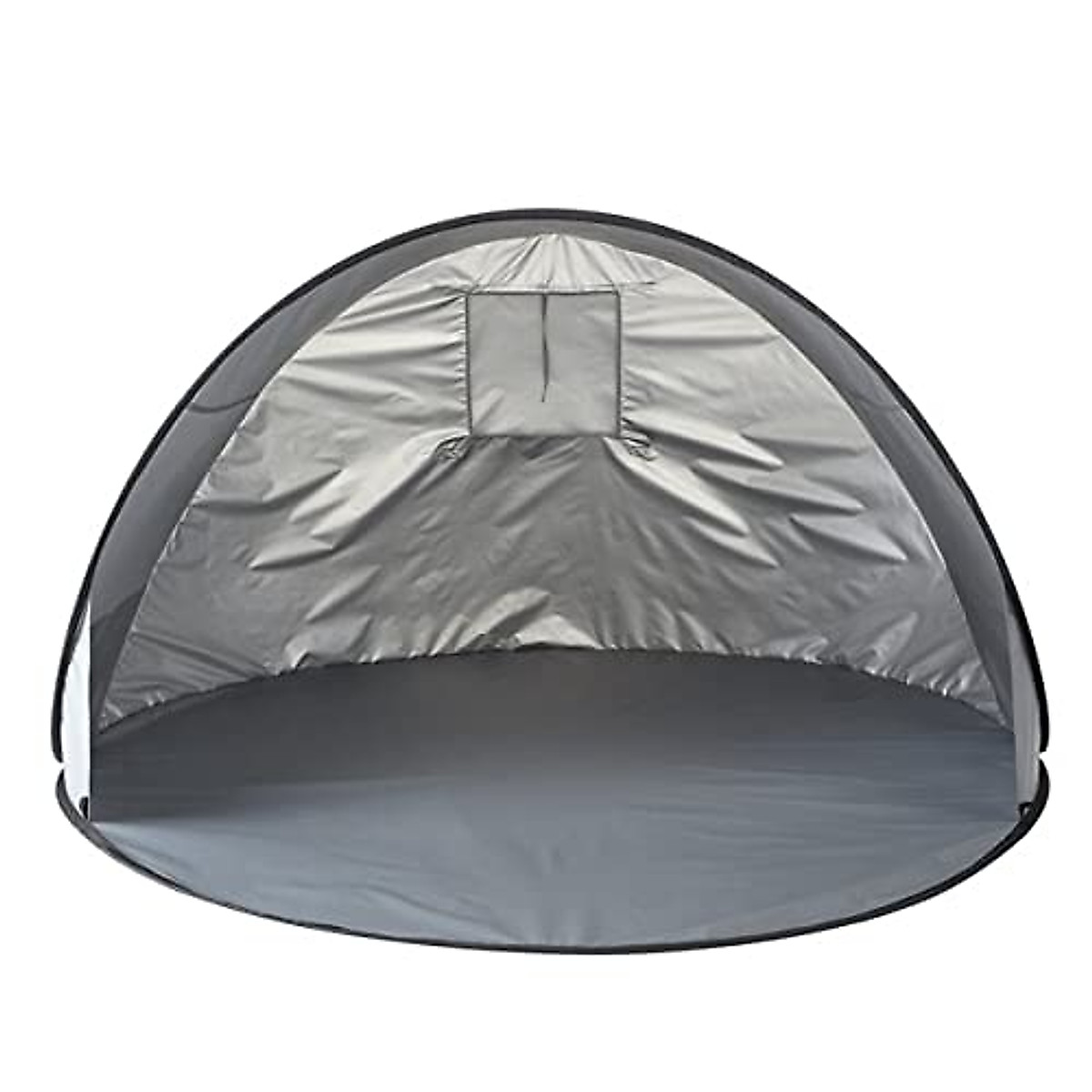 Beach House Canopy Pop Up Shade Tent with Carry Bag,UPF 30+ Sun Protection,Grey,58"x 69"