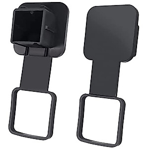 2PCS 2 Inch Trailer Hitch Cover, Receiver Tube Hitch Plug Insert Cap Compatible with Class 3 4 5 Hitches for Toyota Ford Jeep Chevrolet Nissan Dodge Ram Porsche Mercedes Benz Ranger ATV UTV