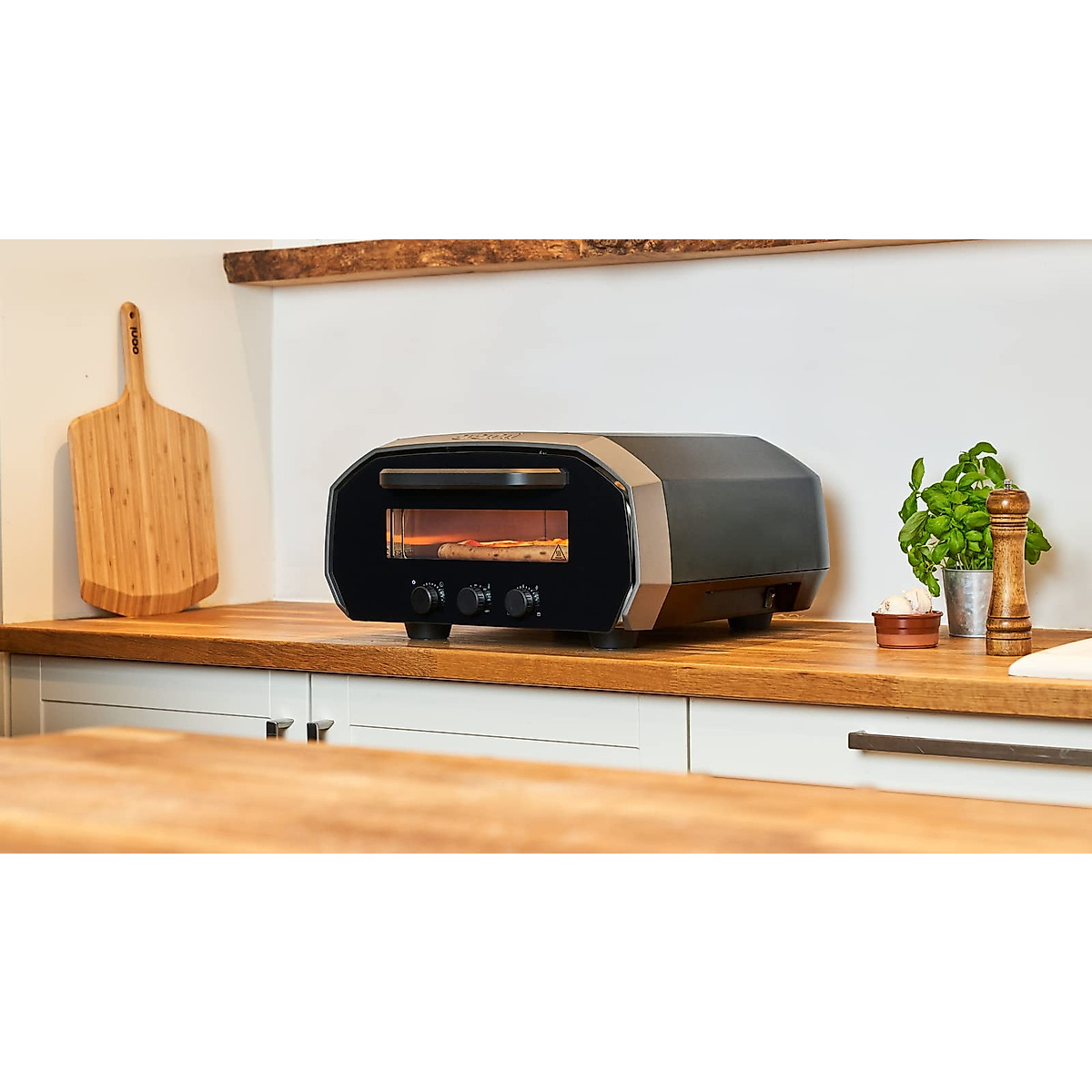 Ooni Volt 12 Electric Pizza Oven and Ooni Volt 12 Cover Bundle - Electric Versatile Pizza Oven - Indoor Portable Pizza Oven