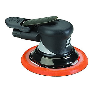 Dynabrade (56859) Dynorbital Supreme 6" (152 mm) Diameter Random Orbital Sander, Non-Vacuum | Proportionate 3/32" (2.5 mm) Diameter Orbit | 12000 RPM Pneumatic Motor