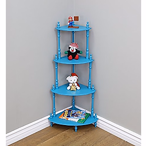 Frenchi Home Furnishing Kid's 4-Tier Shelves