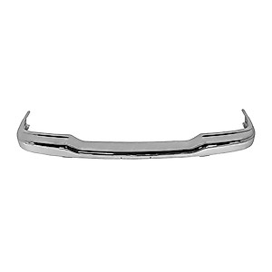 MBI AUTO - Chrome, Steel Front Bumper Face Bar for 2001-2005 Ford Ranger Pickup 4WD 01-05, FO1002368