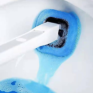 Toilet Wand Kit, 41pcs/Set Disposable Toilet Brush with Refills, Wall Hanging Toilet Bowl Cleaners, Toilet Brush Holder Set for Bathroom Cleaning