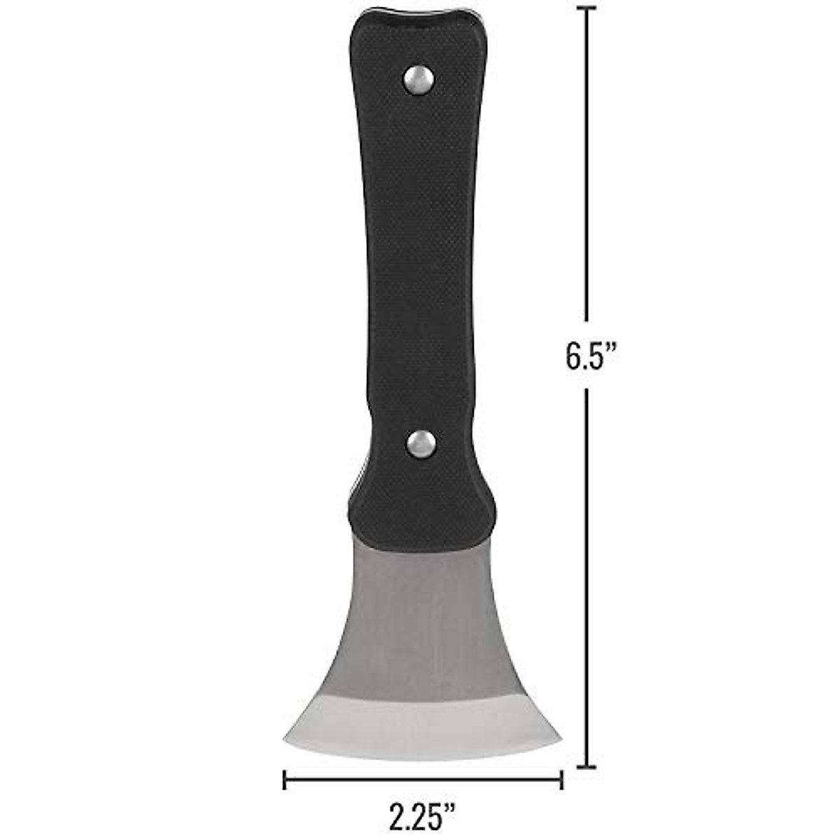 DMI Steak Knife, Rocker Knife, Curved Knife, Verti Grip Kitchen and Dinner Steak Knife for Ease of Chopping or Limited Hand Strength, Dishwasher Safe, Stainless Steel Blade