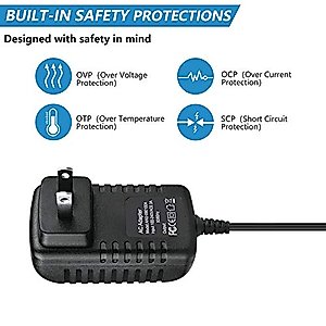 AC/DC Adapter for Sega MK-1631 MK 1632 Genesis System Console Power Supply Cord