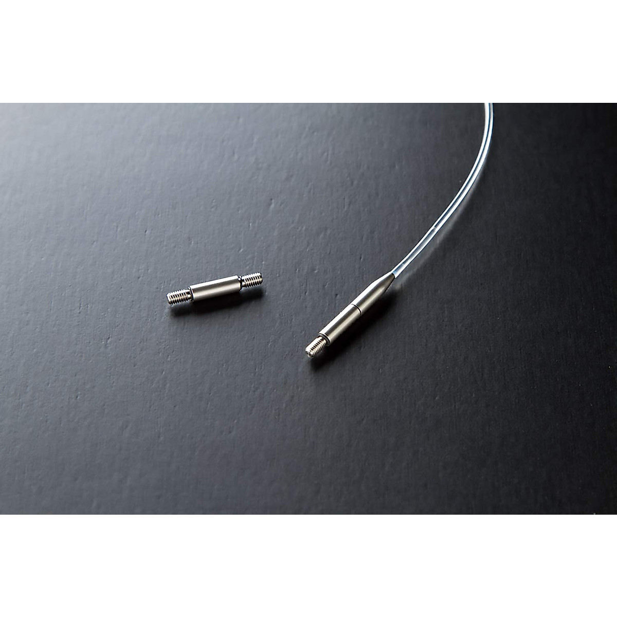 Clover Needlecraft 3650 Interchangeable Cord Connector Silver, Gray, 7.25" Height x 2.75" Length x 0.75" Width