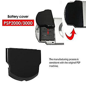 Housing Shell Extra High Enhanced Battery Cover Replacement for PSP 2000 PS P3000