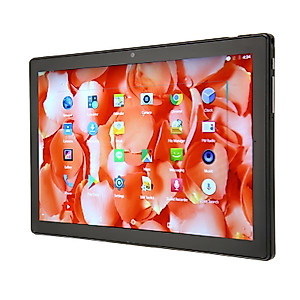 Honio HD Tablet PC, 8 Core CPU 8G RAM 256G ROM 10.1 Inch Tablet PC Builtin Stereo Dual Speakers for Study (US Plug)