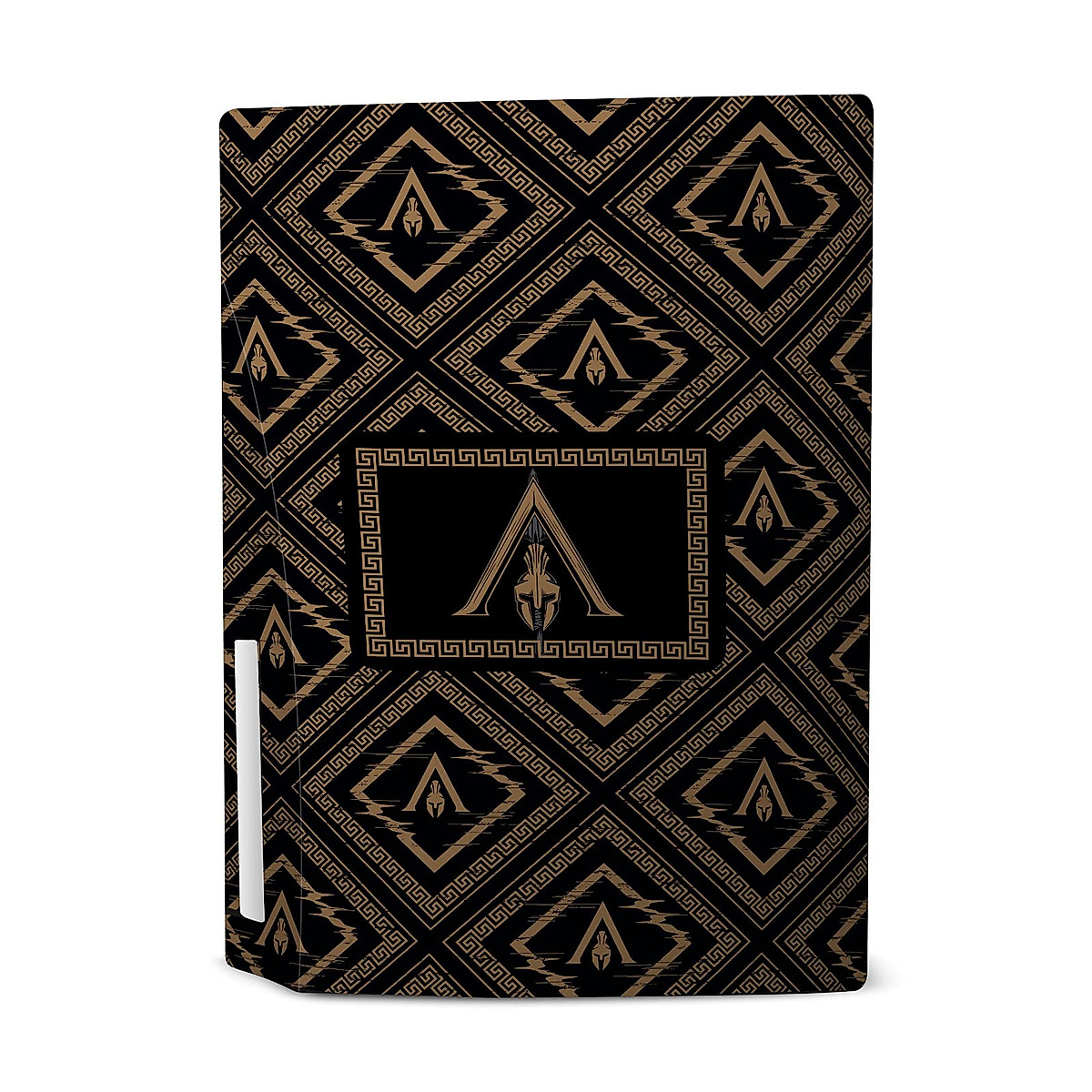 Head Case Designs Officially Licensed Assassin's Creed Crest & Broken Spear Odyssey Artwork Vinyl Faceplate Gaming Skin Decal Compatible With Sony PlayStation 5 PS5 Disc Console & DualSense Controller