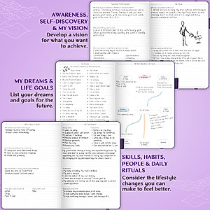 Legend Planner Hourly Schedule Edition – Deluxe Weekly & Daily Organizer with Time Slots. Time Management Appointment Book Journal for Work & Personal Life, Undated, A5 Hardcover – Purple, Debossed