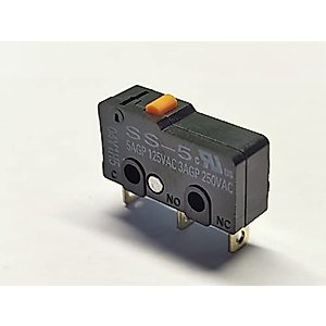 Omron Electronic Components SS-5 Micro Switch, Pin Plunger, SPDT, 5A 250V