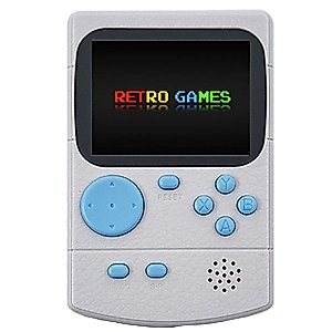 Handheld Game Console with 500 Classical FC Games Console 3.0-Inch HD Screen,Gift Christmas Birthday Presents for Kids, Adults (Gameboy GC35 White)