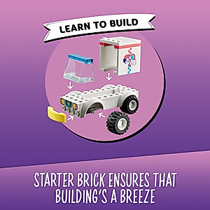 LEGO Friends Pet Clinic Ambulance 41694 Building Kit; Birthday Gift for Kids Comes with Children’s Vet Kit; Animal Rescue Toy Playset for Kids Aged 4 and up (54 Pieces)