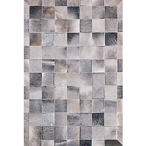 Loloi II Maddox Collection MAD-06 Charcoal/Grey 5'-0" x 7'-6" Area Rug