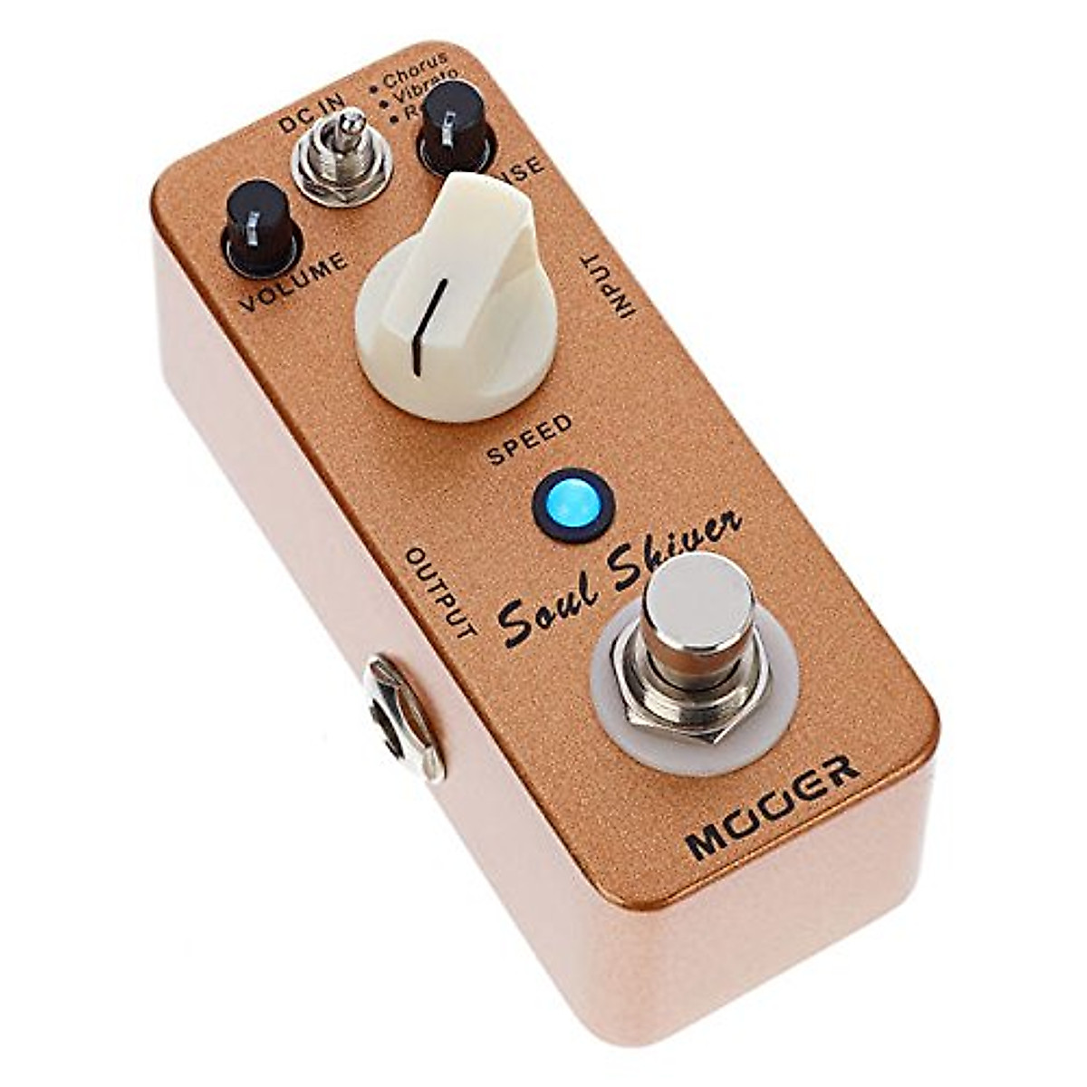 Mooer Soul Shiver Rotary Chorus Vibrato Effects Pedal