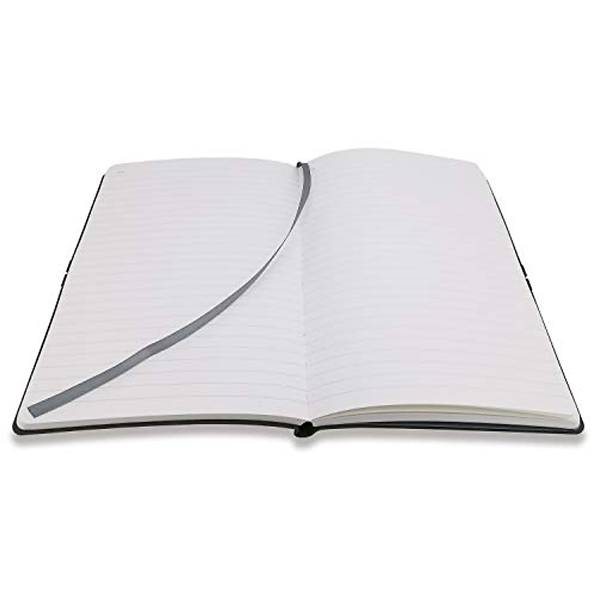 YRL Best Writing Journal/Notebook, College Ruled/Lined, A5 Size, 5.8x8.3", Premium Faux Leather Soft Cover, Creamy Thick Paper, Sewn Bound, Elastic Wrap, Inner Pocket, Pen Loop, Lays Flat, Green