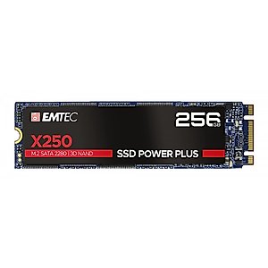 Emtec X250 Power Plus M.2 SATA SSD (256GB)
