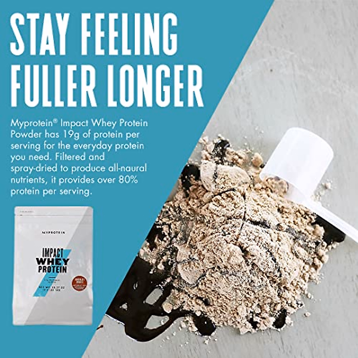 Myprotein® Impact Whey Isolate Protein Powder, Chocolate Smooth, 2.2 Lb (40 Servings)