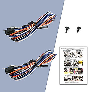 2014-2018 Silverado Sierra Tow Mirrors Wiring Harness for Cargo Lights Running Lights Turn Signal Lights