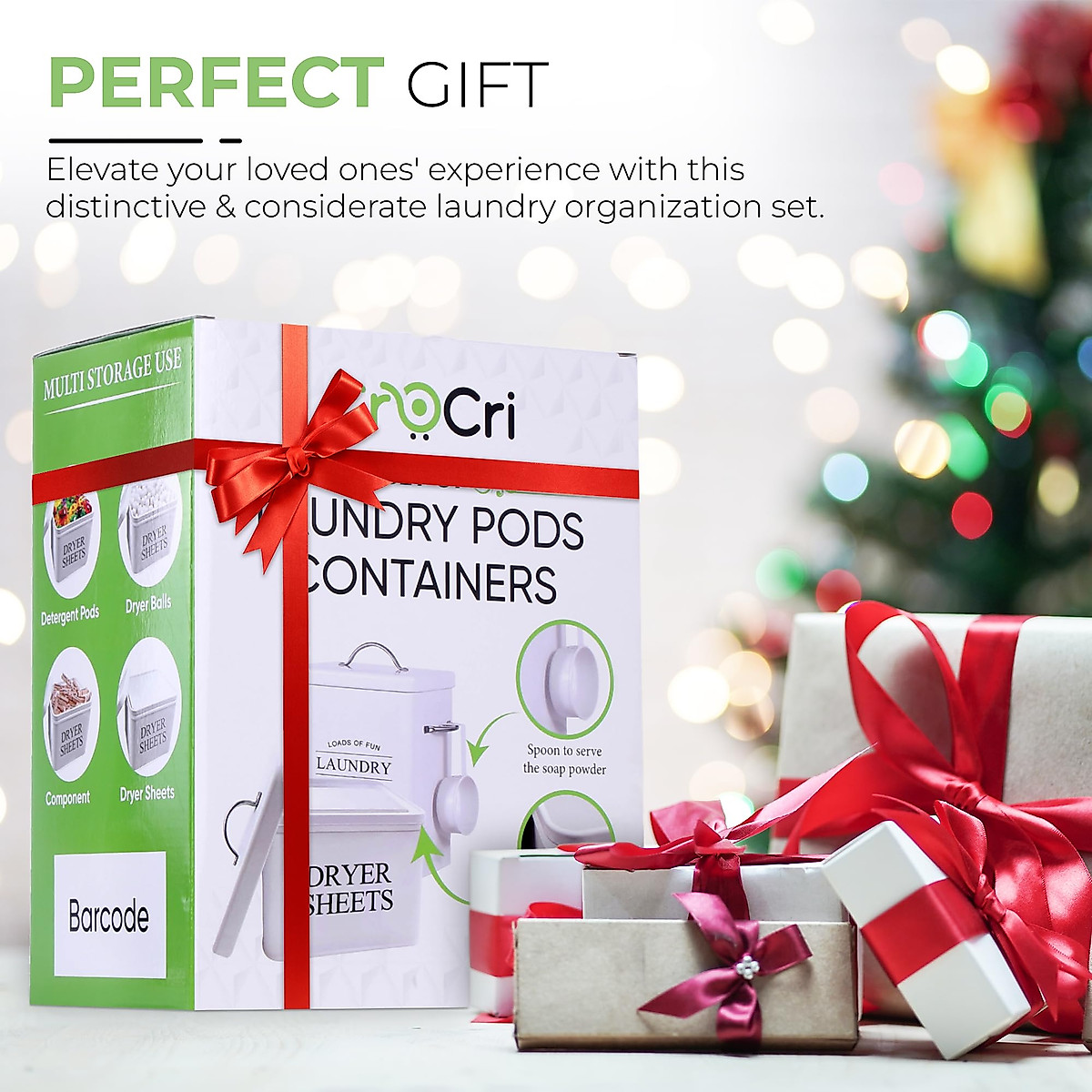 Laundry Soap Container and Dryer Sheet Container for Laundry Room Organization and Storage, Farmhouse Laundry Room Decor, Laundry Containers, Laundry Detergent Container, Laundry Powder Container