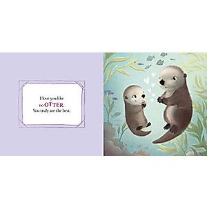 I Love You Like No Otter: A Funny and Sweet Animal Board Book for Babies and Toddlers this Christmas (Punderland)