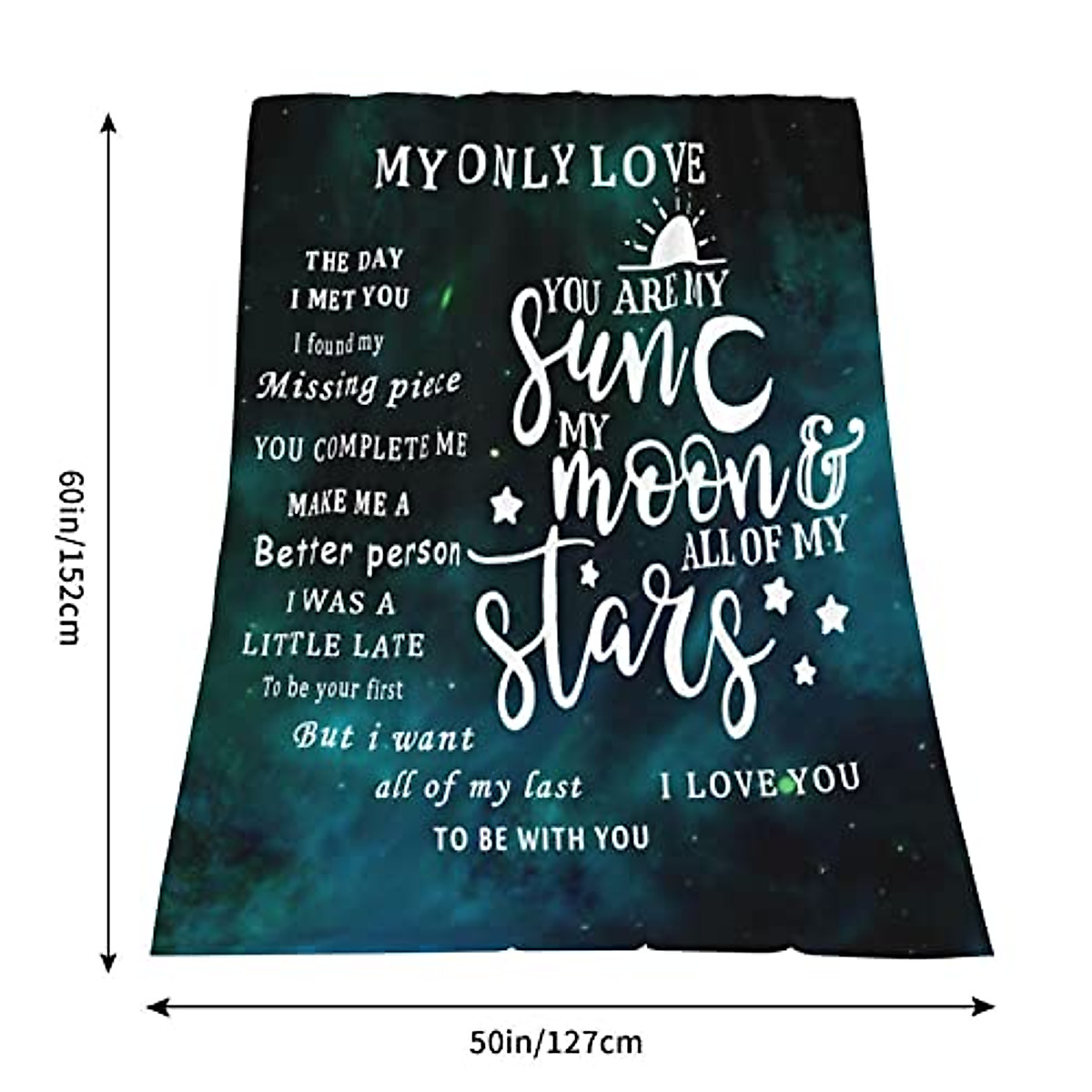 Girlfriend Gifts,Gifts for Girlfriend Blanket,to My Girlfriend Blanket Birthday Gifts for Her,Anniversary Valentine Girlfriend Gifts from Boyfriend 60"X 50" Girlfriend Graduation Gift