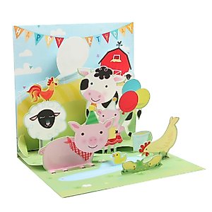 Up With Paper Treasures - FARM BIRTHDAY