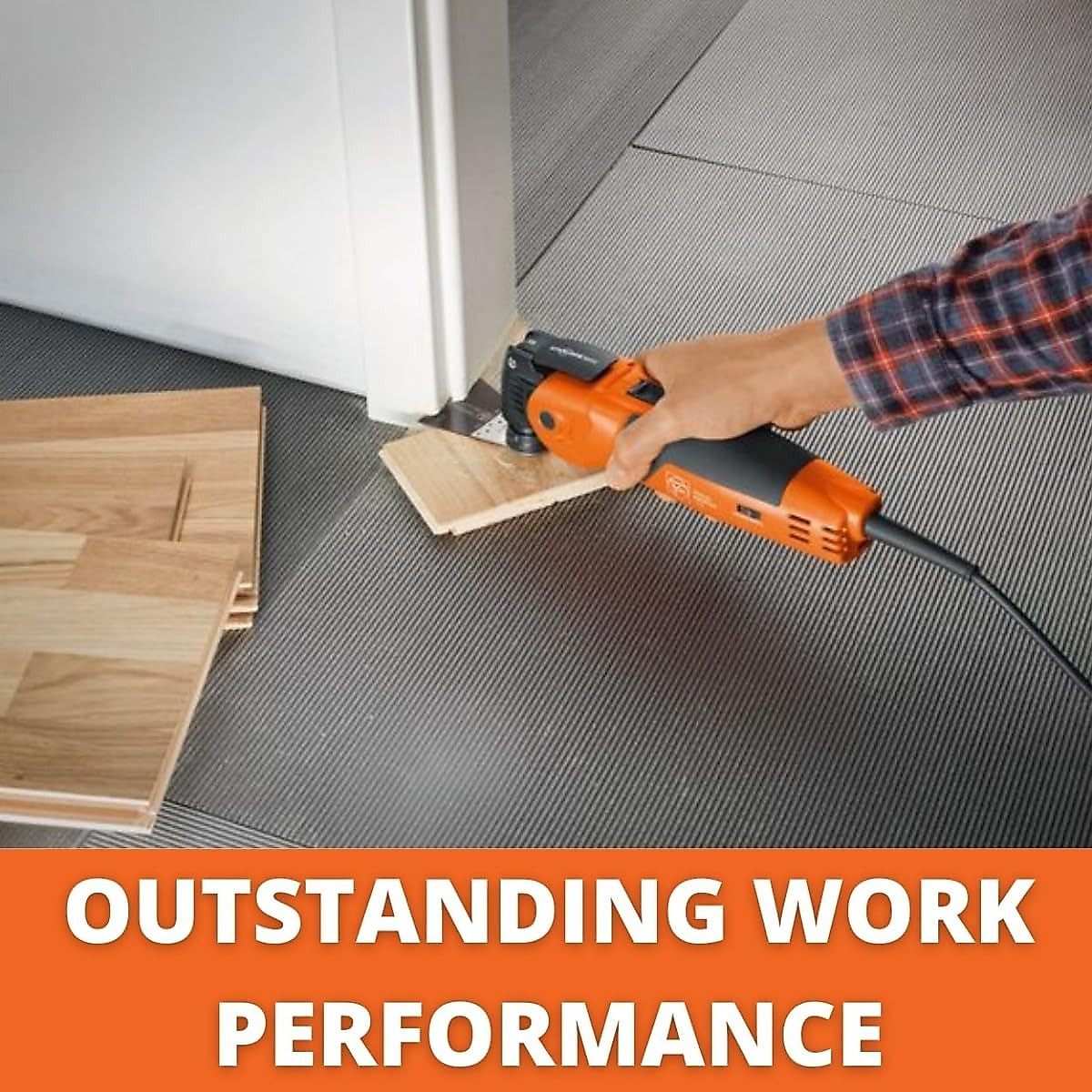 Fein MultiMaster MM 700 Max Oscillating Multitool Set - Ideal for Swift Progress in Interior Construction and Renovation Projects - 450 W Consumption, 250 W Output, 10,000-19,500 OPM - 72296862090