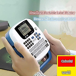 XXXDXDP Portable Labeling Machine Home Office Notes Barcode Label Printer Built Self-Adhesive Mini Machine