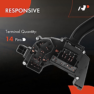 A-Premium Multifunction Switch Turn Signal Switch Windshield Wiper Washer Switch Compatible with 1999-2003 Ford F-150 F150 Explorer (Sport/Sport Trac) Ranger Mazda B2300 B2500 B3000 B4000 Mountaineer