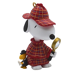 Hallmark 2000 Ornament The Detective # 3 Spotlight On Snoopy Series
