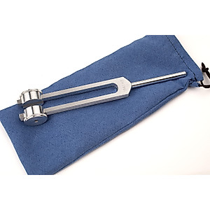 Om 136.1 Weighted Tuning Fork for Healing from Omnivos for Reducing Pain from Inflammation, Reduce Stress, Meditation, Made in The USA