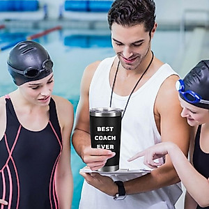 Coach Gifts for Men, Coach Appreciation Gift for Birthday Christmas, Cool Soccer Football Baseball Basketball Volleyball Cross Country Coach Gifts, 20oz Coach Cup Tumbler