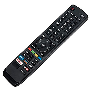 EN3139S EN3139H Replace Remote Control fit for Sharp Hisense TV LC-55N7002U LC-43Q7000U LC-50Q7000U LC-55P6000U LC-65P6000U LC-43P7000U LC-50P8000U 43H6E 65H8E 43H8E 49H6080E 49H6E 50H6080E 50H6E