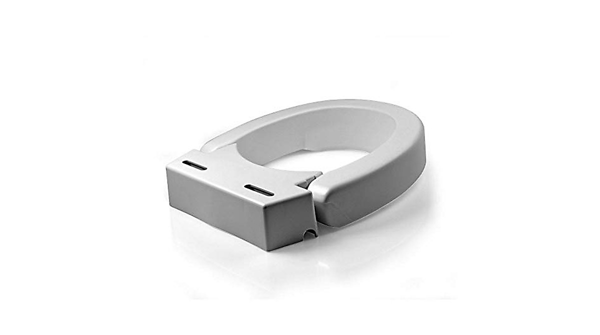 Maddak Ableware Hinged Elevated Toilet Seat - Easy, Secure Access