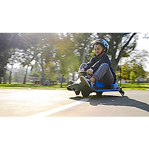 Razor Crazy Cart - 24V Electric Drifting Go Kart - Variable Speed, Up to 12 mph, Drift Bar & Crazy Cart Shift - High/Low Speed Switch and Simplified Drifting System